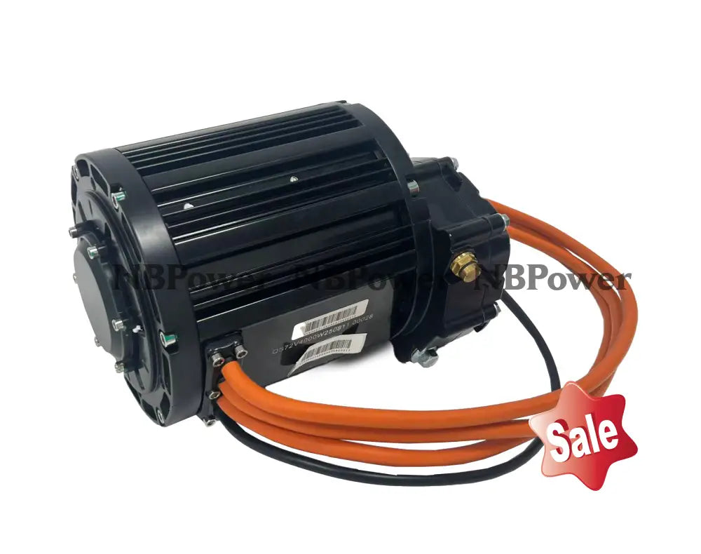 QS138 4000W 90H V3 PMSM Mid-Drive Motor - 72V Electric Motorcycle Motor ...